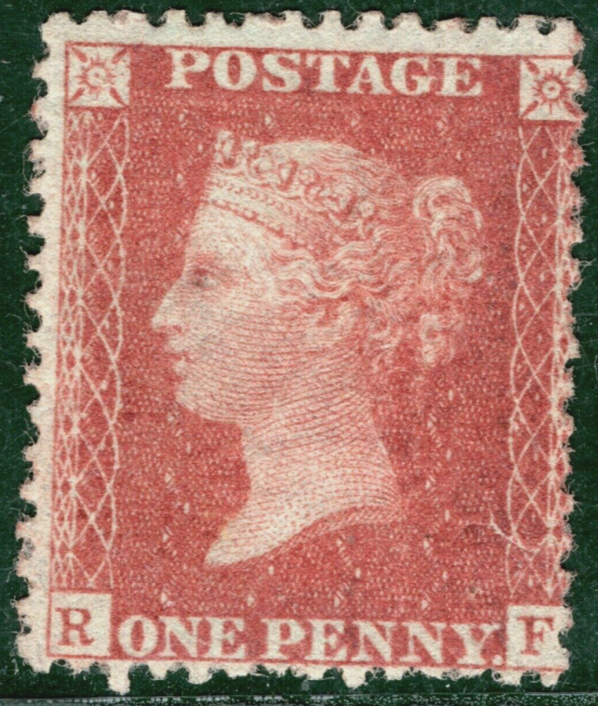 GB QV PENNY RED SG.29 Spec C8 1d Plate 28 (RF) LC14 Mint MNG Cat £240 ...